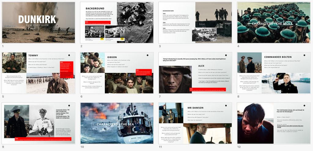 Dunkirk – Film Study Guide – Film Study Guides