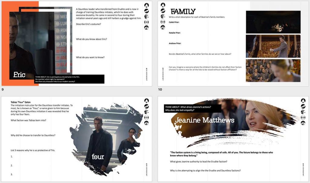 Divergent – Film Study Guide – Film Study Guides