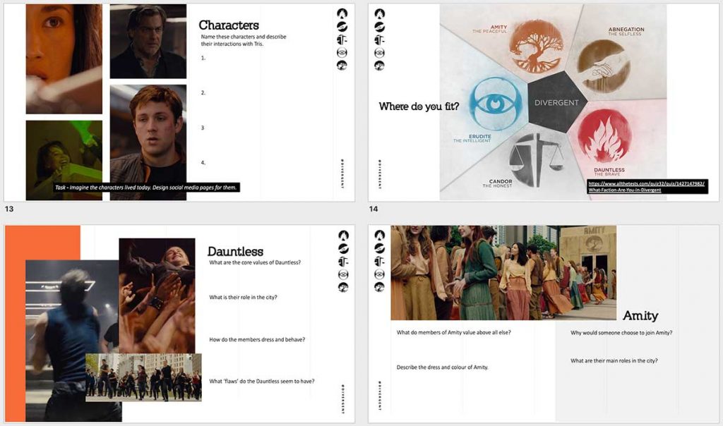 Divergent – Film Study Guide – Film Study Guides