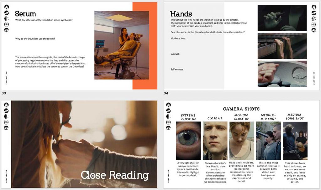 Divergent – Film Study Guide – Film Study Guides